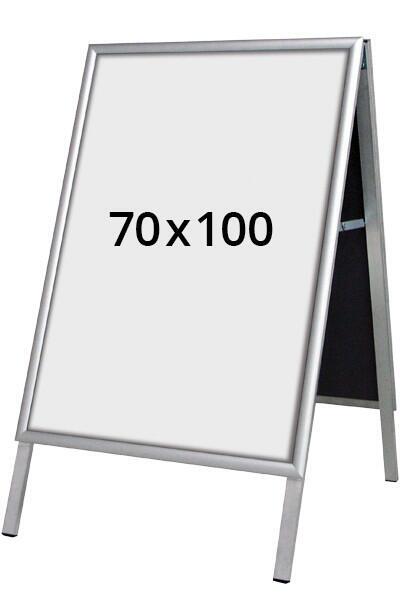 ALU-LINE Budget Gadeskilt 25mm 70x100cm ALU