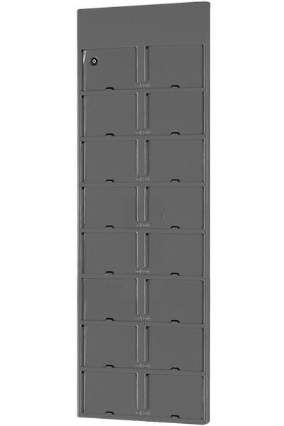 Info Module Board 16xA6 - Koksgrå, RAL 7016